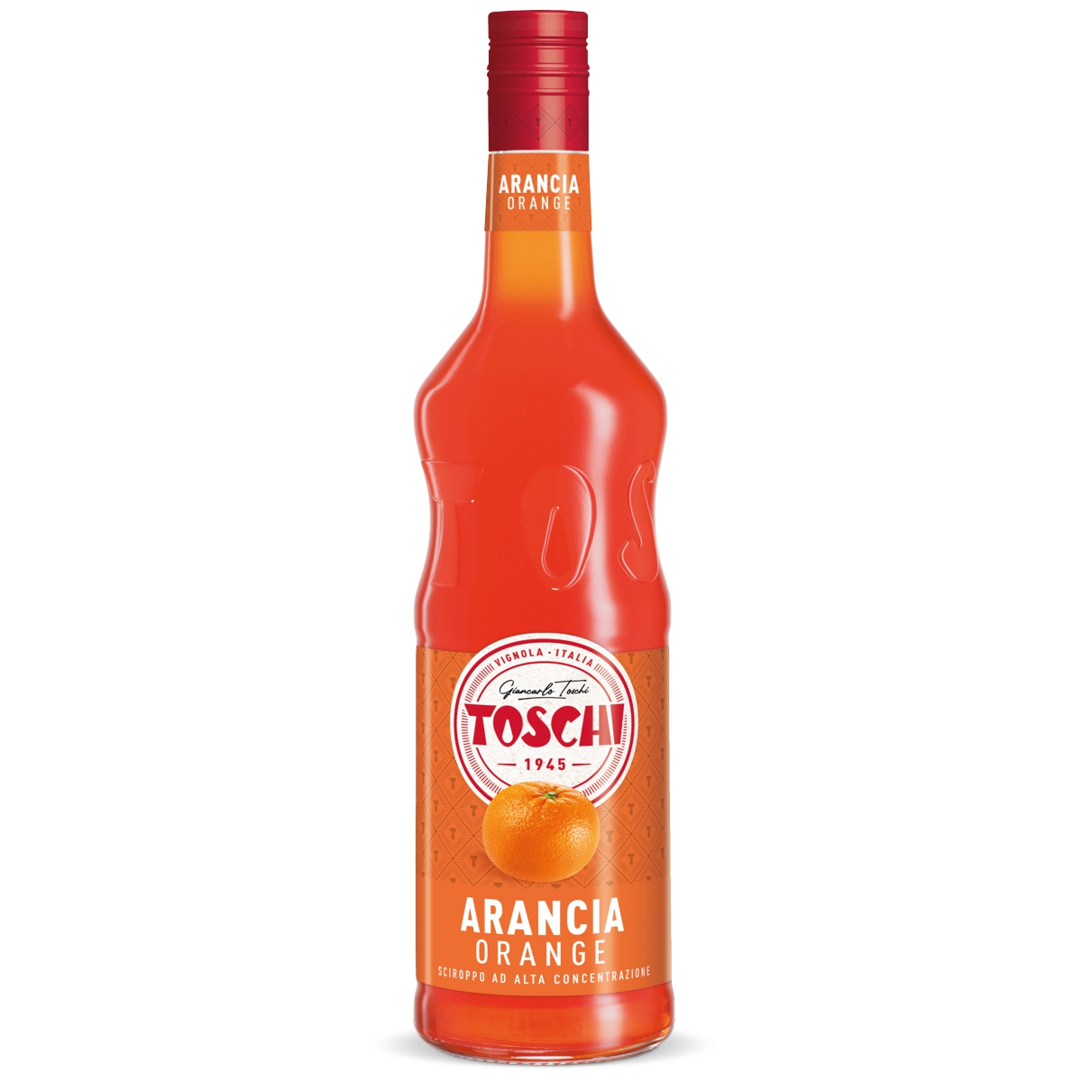 Syrup Cocktails e Long Drink Laranja Toschi 1L 1,32kg